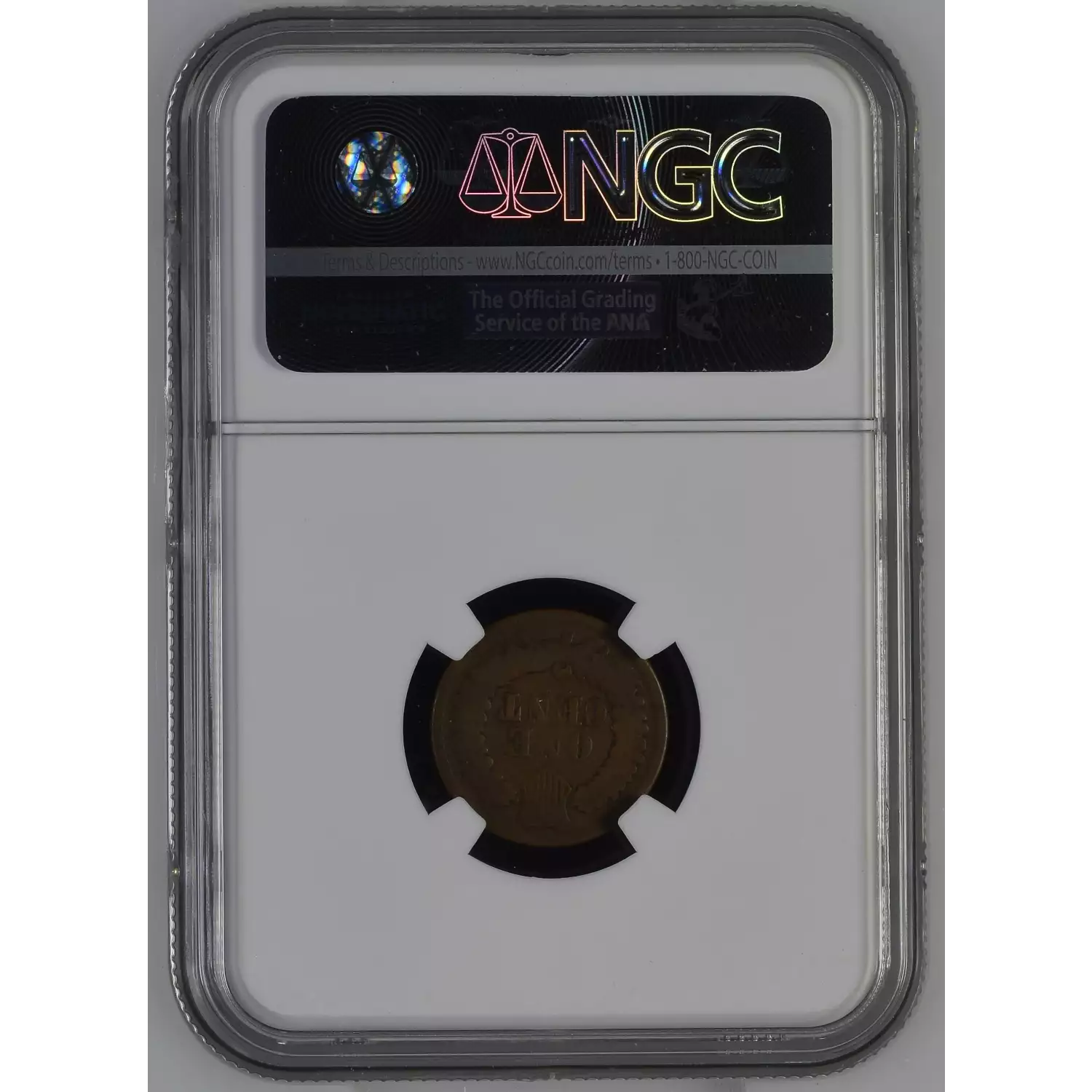 1877 Small Cents Indian Head NGC AG-3 BN - Hyatt Coins