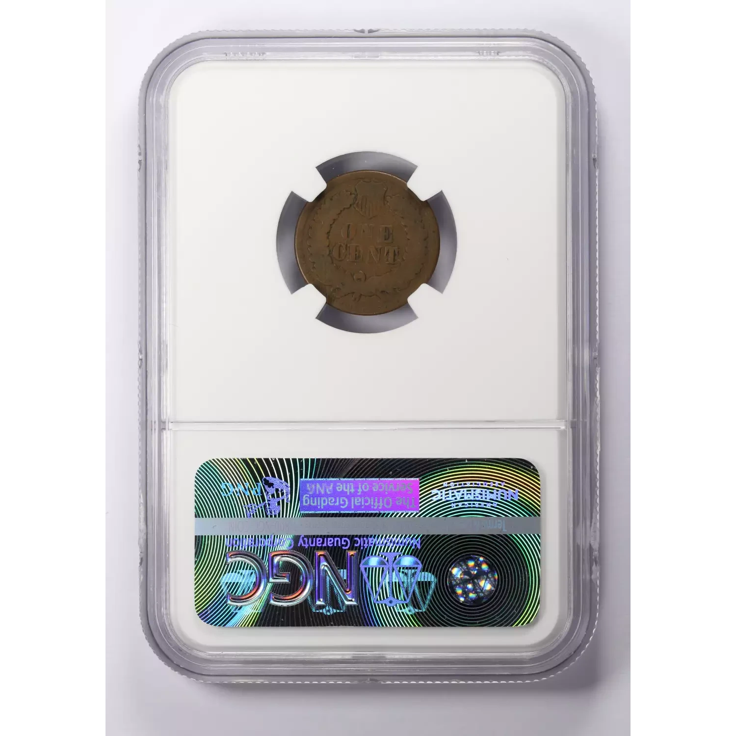 1877 Small Cents Indian Head NGC AG-3 BN - Hyatt Coins