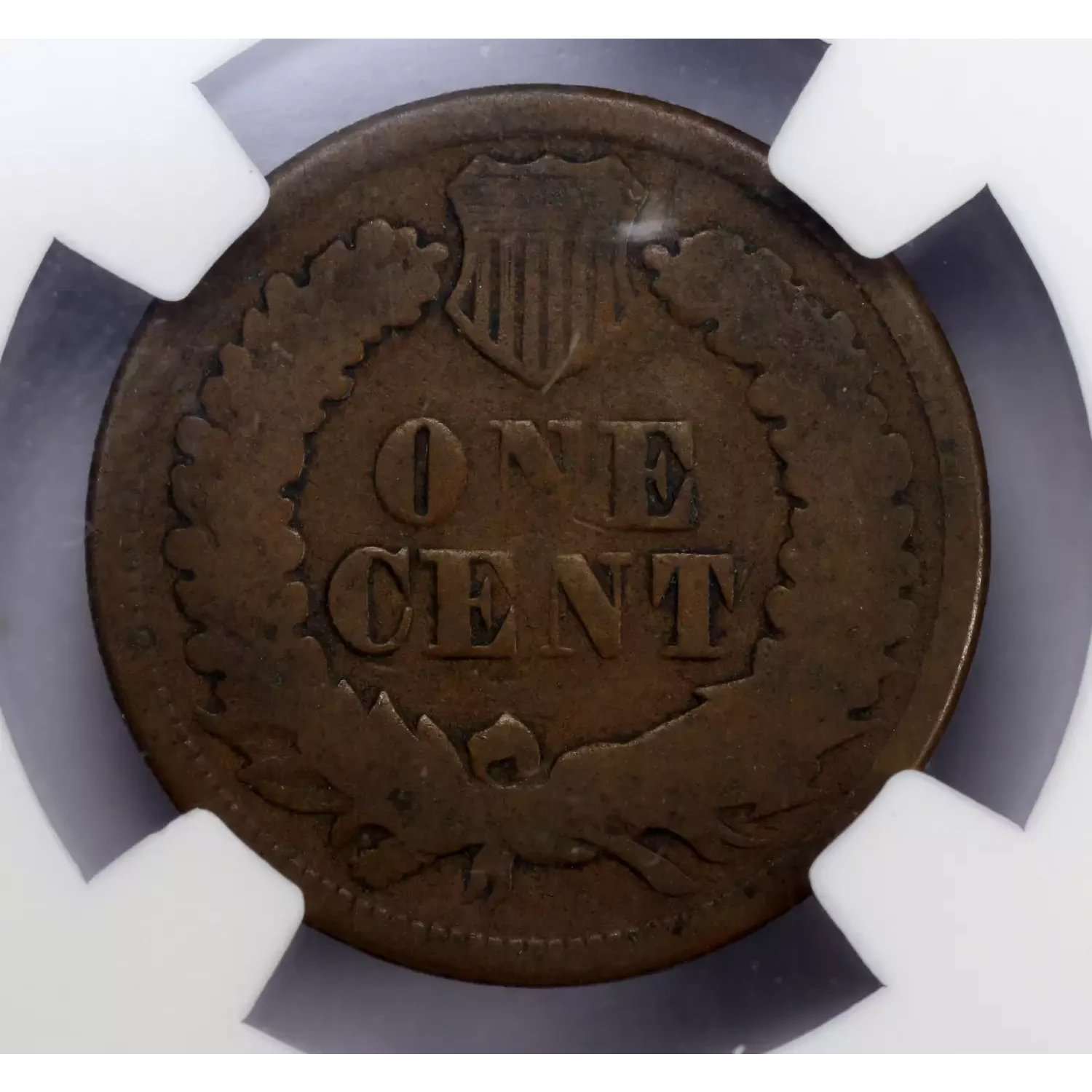 1877 Small Cents Indian Head NGC AG-3 BN - Hyatt Coins