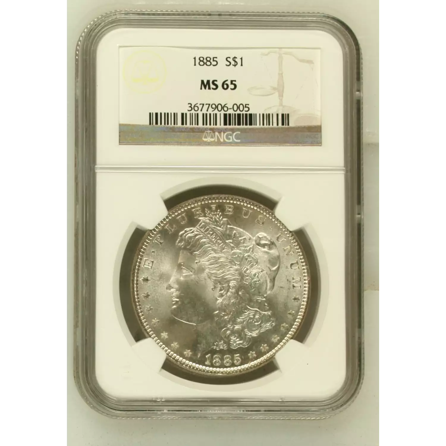1885 Morgan Silver Dollar NGC MS-65 - Hyatt Coins