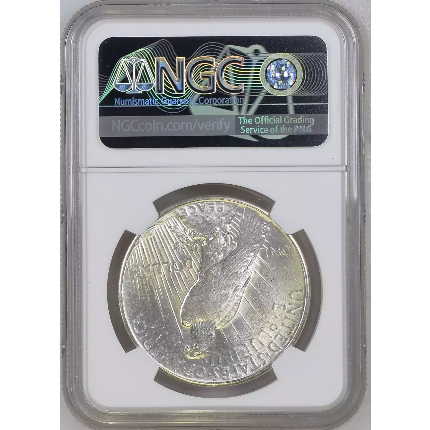 1935 Peace Silver Dollar NGC AU-58 - Hyatt Coins