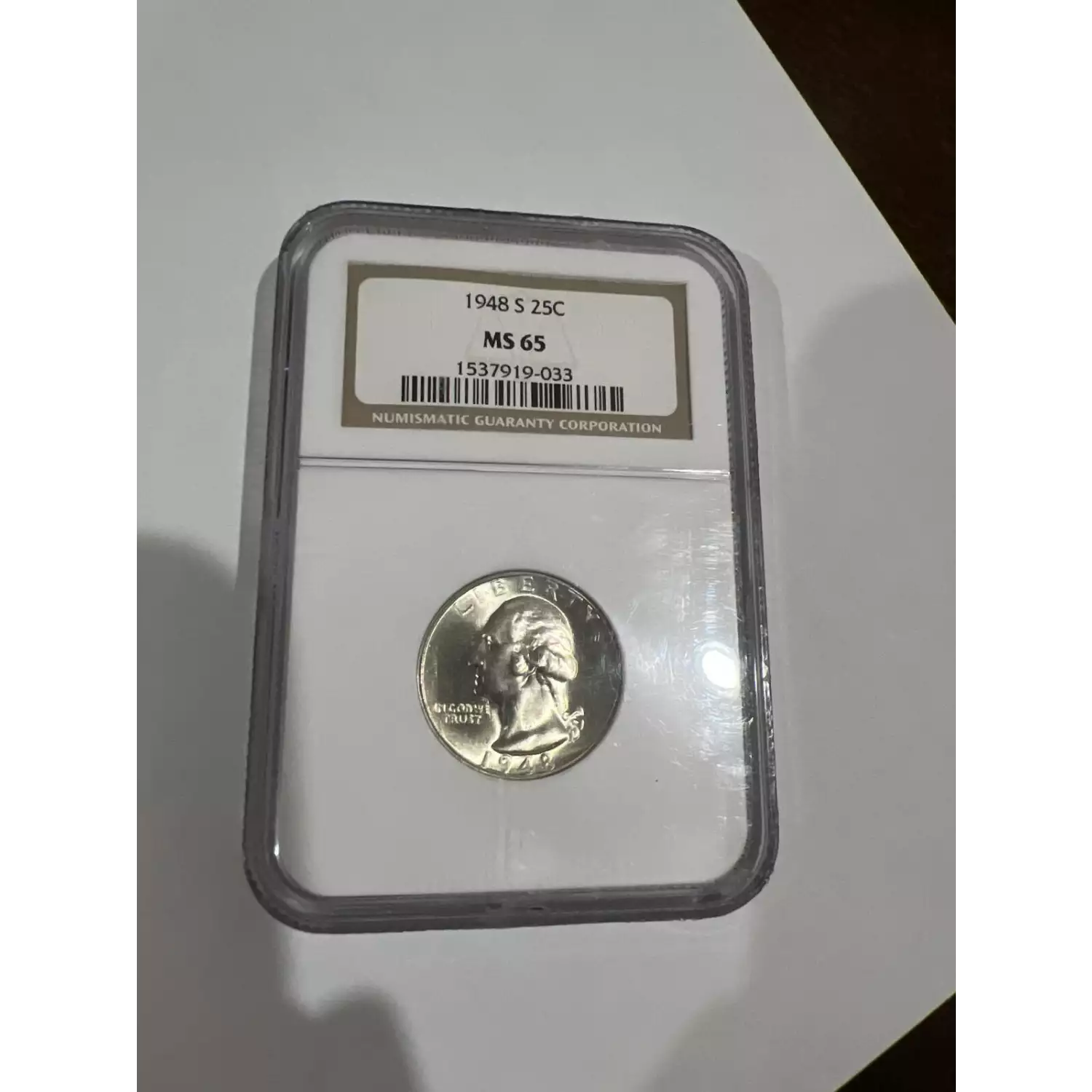 1948-S Quarter Dollars Silver Coinage NGC MS-65 - Hyatt Coins