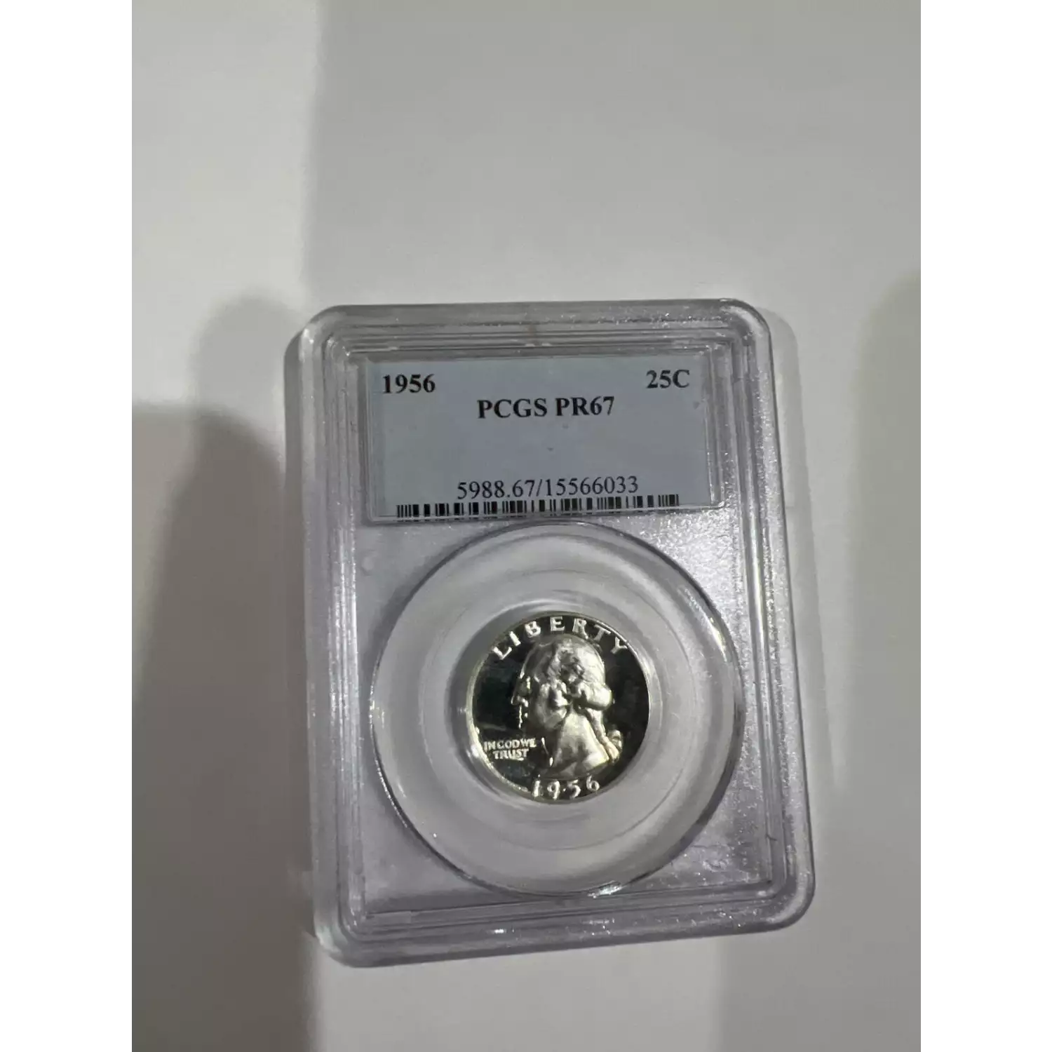 1956 Quarter Dollars Silver Coinage PCGS PR-67 - Hyatt Coins