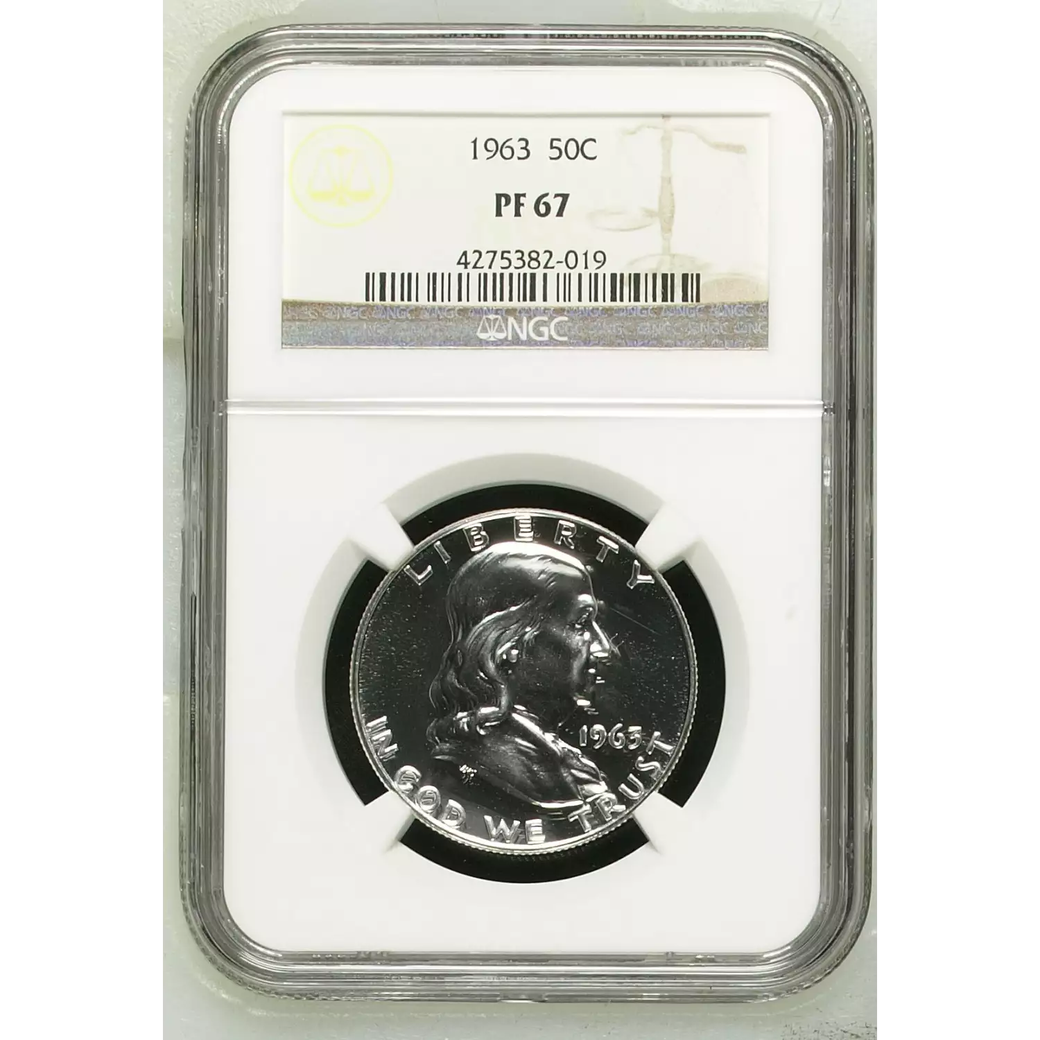 1963 Half Dollars Franklin NGC PF-67 - Hyatt Coins