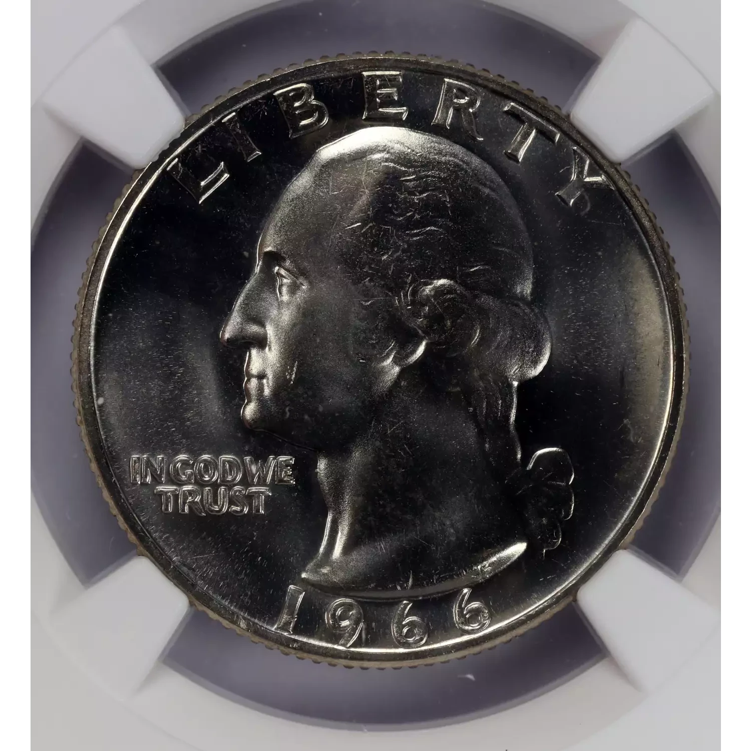 1966 Quarter Dollars Clad Coinage NGC MS-67 SMS - Hyatt Coins