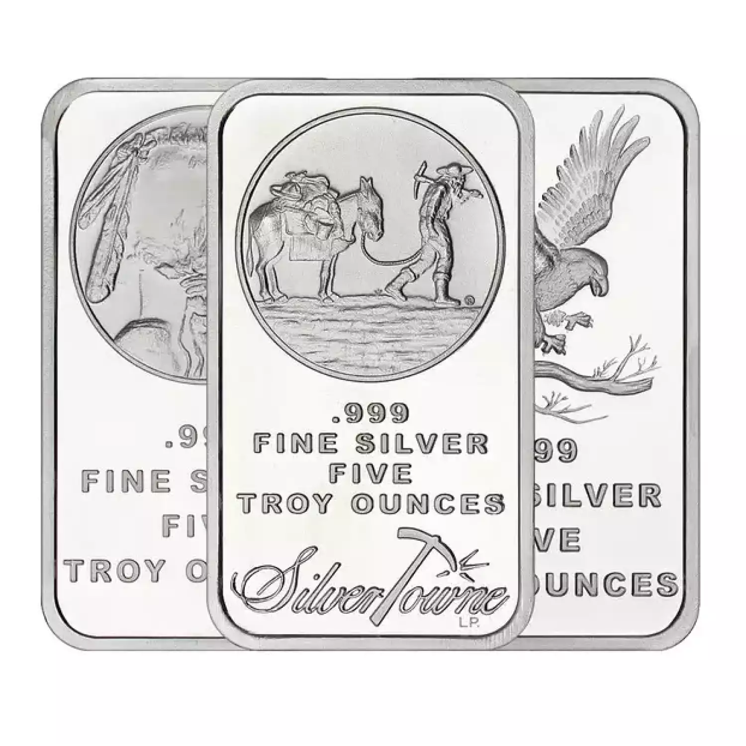 5 oz SilverTowne Silver Bar | ABC Coin & Bullion - Hyatt Coins