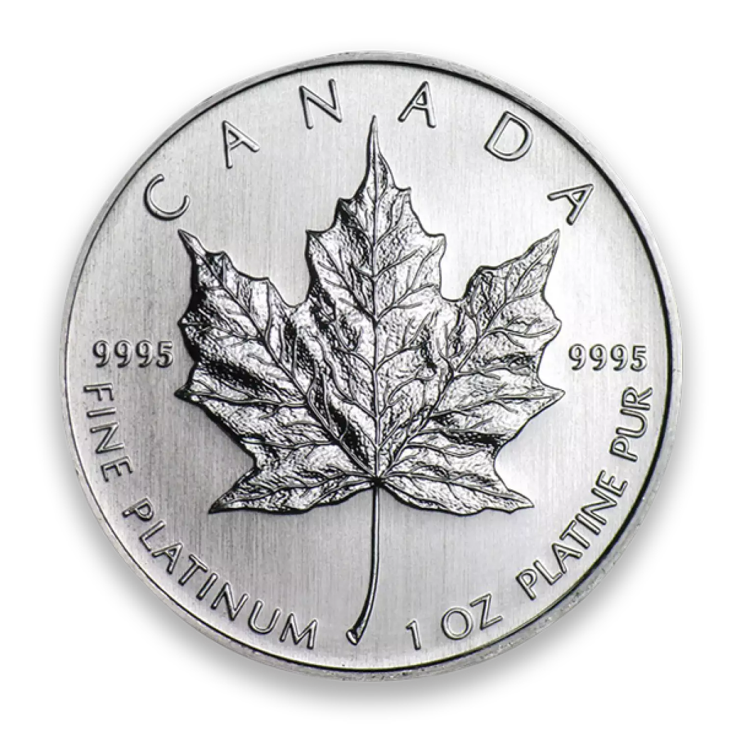 1 oz Platinum Maple Leaf Coin | Canadian Platinum Coin - Hyatt Coins